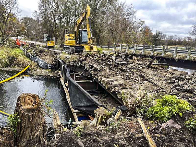 Orillia Bridge Removal | Pearson Engineering Ltd.